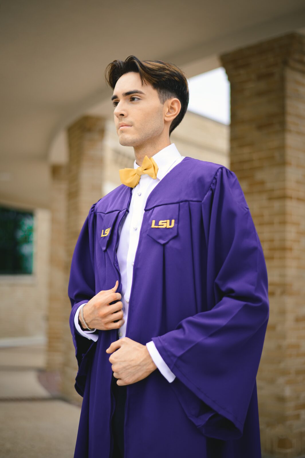 LSU Guys Senior Portrait | Huey P Long, Memorial Tower, PMAC Ramp ...