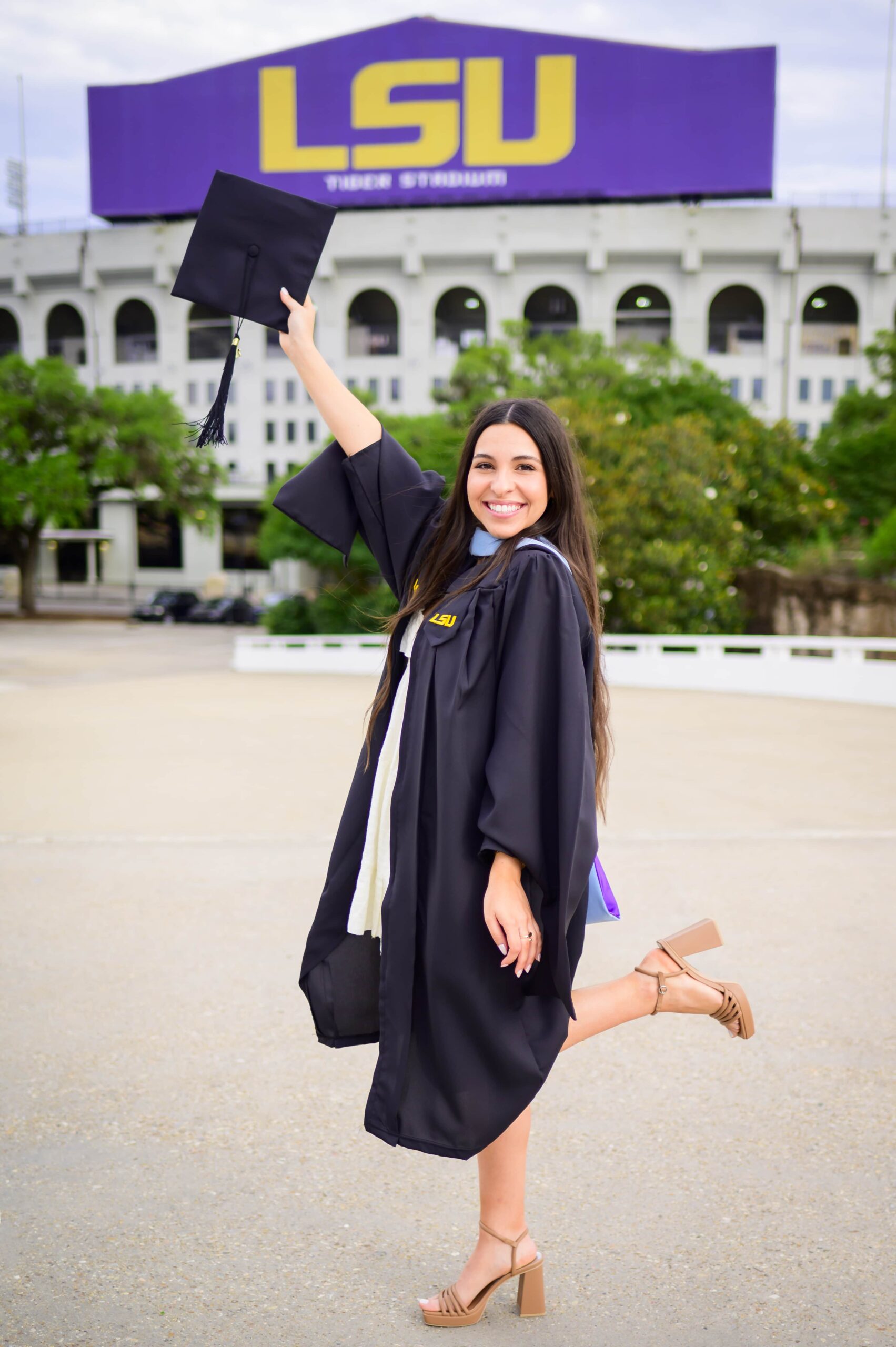 LSU Senior Portraits | Cox Communications and PMAC Ramp ...
