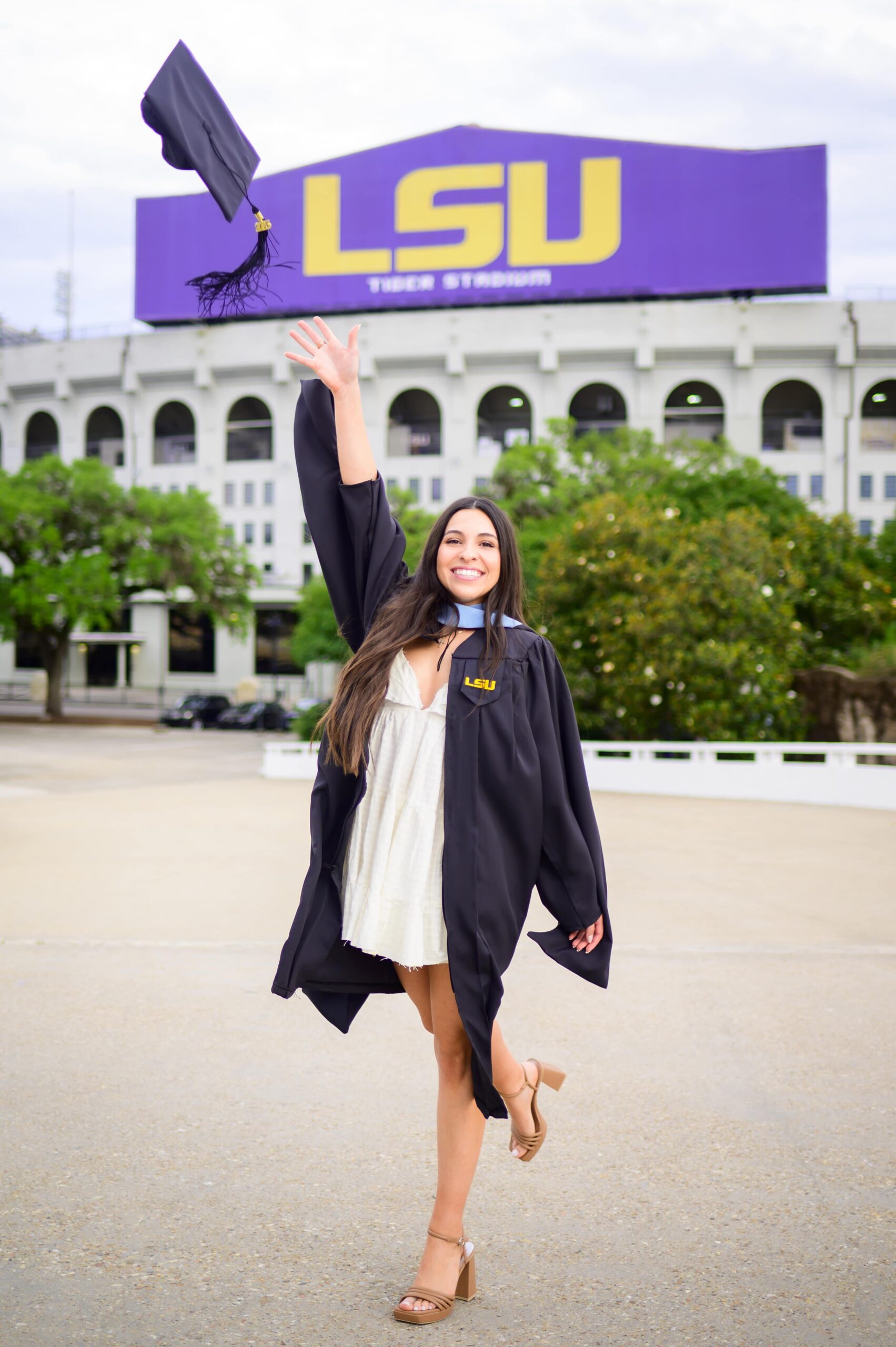LSU Senior Portraits | Cox Communications and PMAC Ramp ...