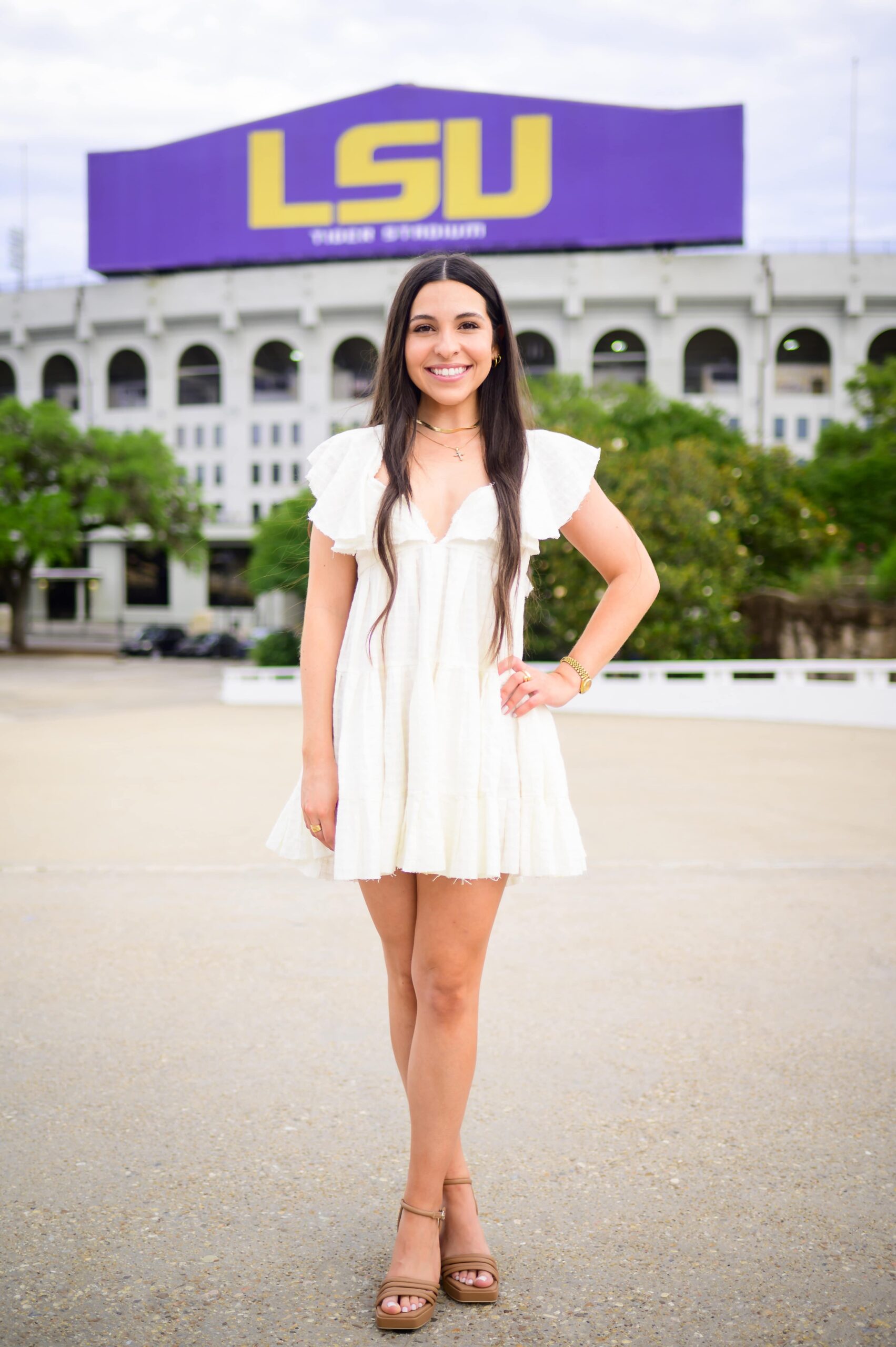 LSU Senior Portraits | Cox Communications and PMAC Ramp ...